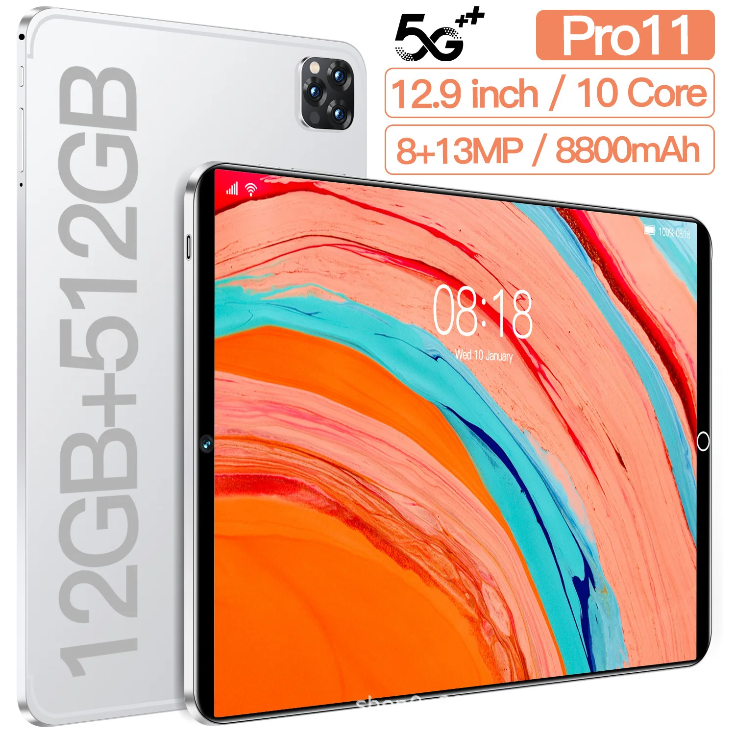 Customizable 10.1 Inch Android Tablet Pc 4g/6g/8g/12g Hd Display Wifi ...