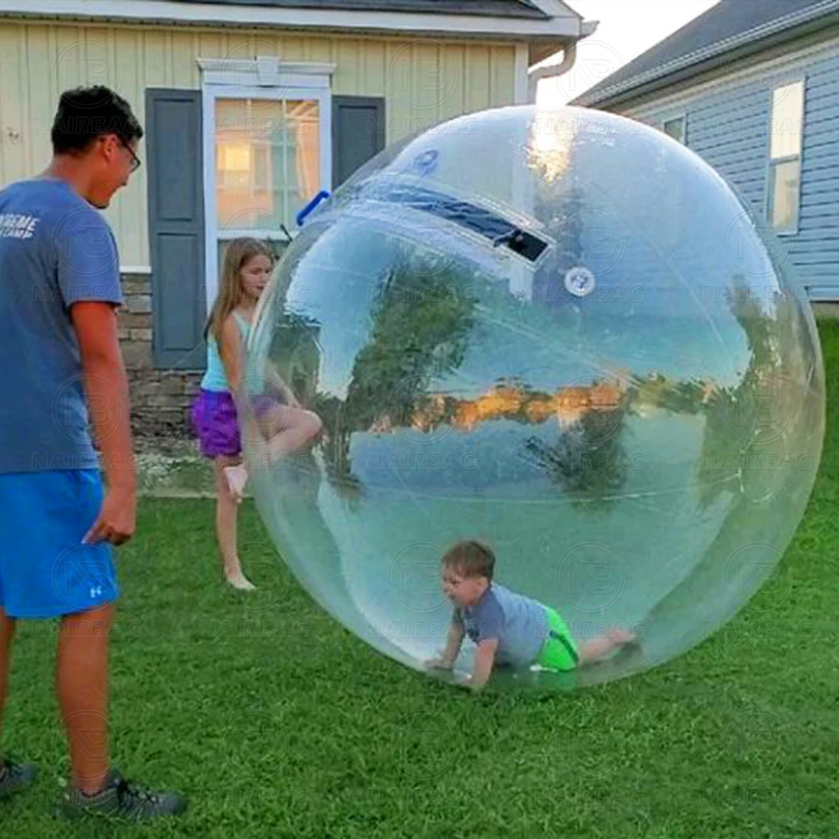 Water Park Perform Airtight Giant Transparent Inflatable Water Ball ...