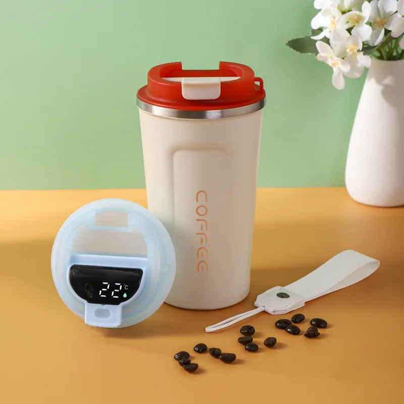 380ml & 510ml Stainless Steel Travel Cups - Keep Drinks Hot or Cold