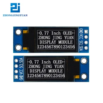 0.77 Inch Oled Display Module 64x128 Driver Ic Is Ssd1312,I2c Interface ...