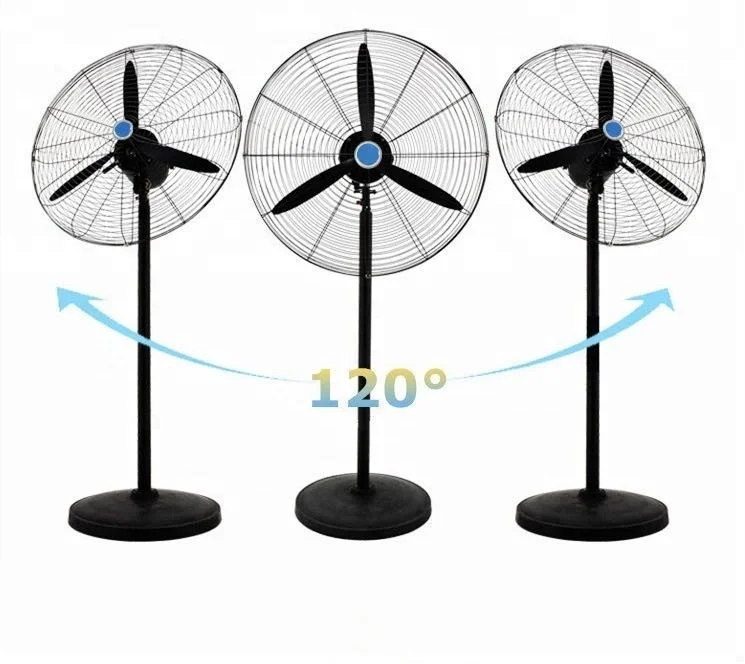 30 Inch Big Industrial Pedestal Fan Oscillating Cooling Stand Fan - Buy ...