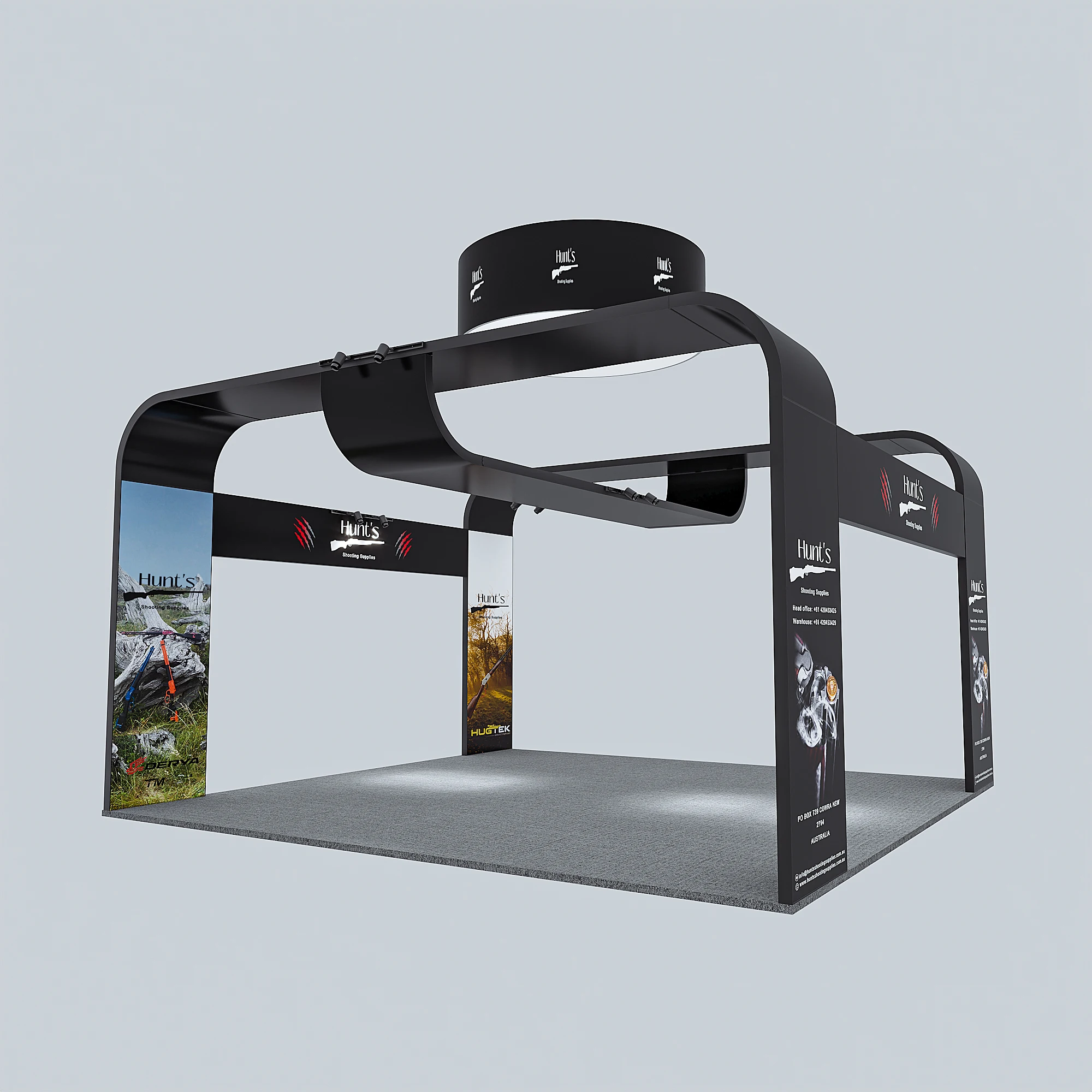 20x20 Feet Modular Exhibition System for Trade Shows
