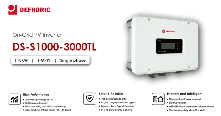 China Customized 110% Overload Grid Connected Solar Inverter Suppliers ...