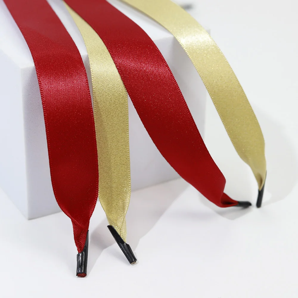 Custom Polyester Paper Bag Satin Ribbon Handle - Eco-friendly