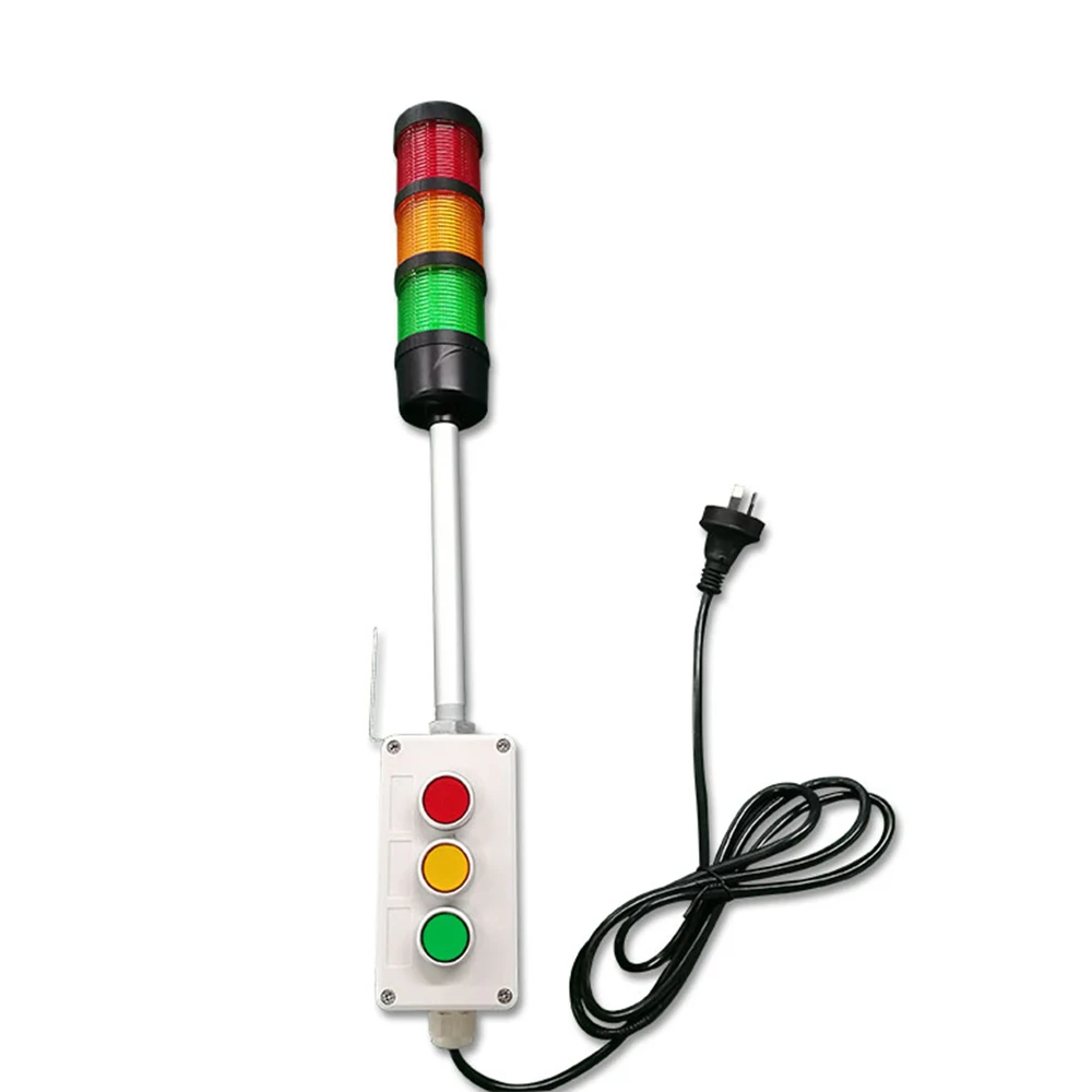 M4 Classic Type LED Signal Tower Light - 50000 Hours Lifespan