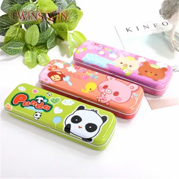 Student Cute Animals Metal Pencil Box For Boys 429 - Buy Metal Pencil ...