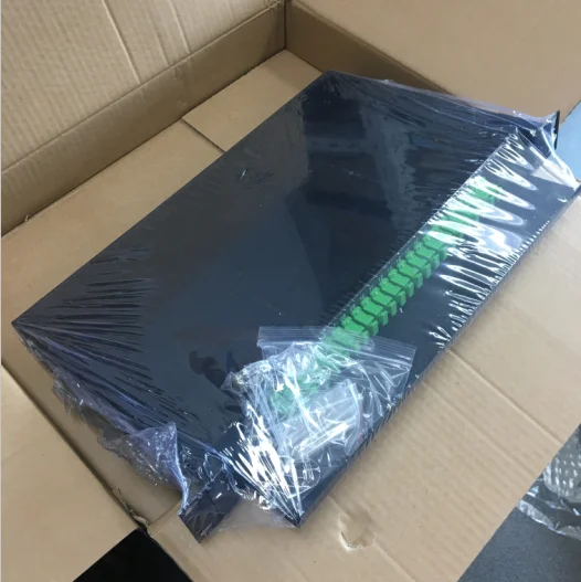 Ftth Gpj 24 48 96 144 Port Glasfaser-rack-montage-patch Feld 96 Core ...