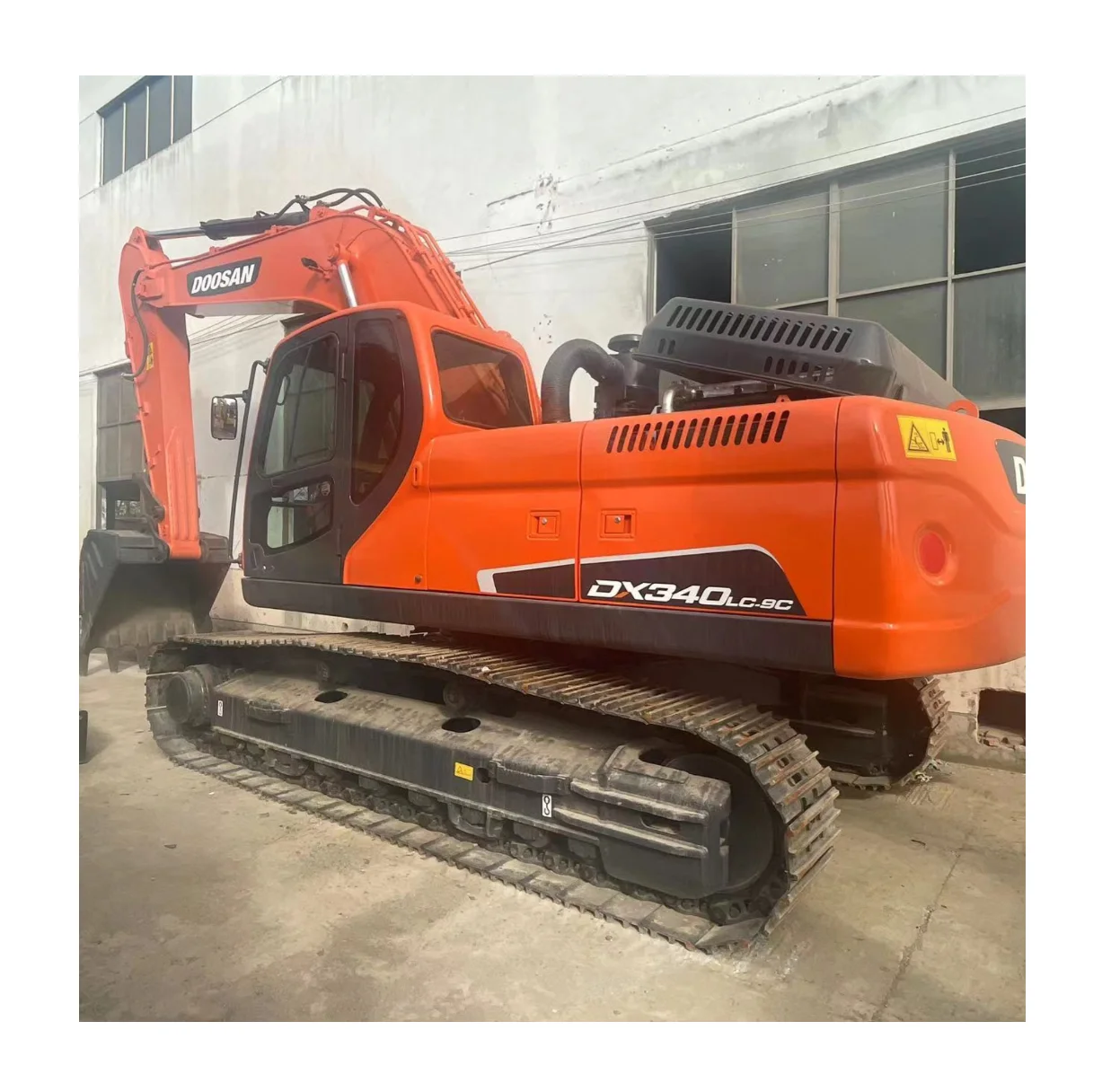 Large Doosan DX340 Excavator Used Construction Equipment Excavator ...