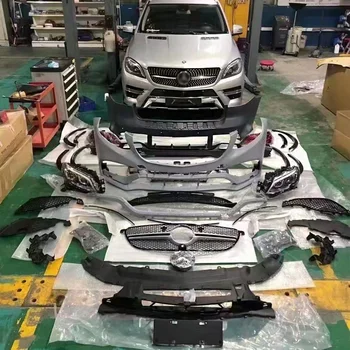 Car Bumper Part Bodykit Full Body Kit Set W166 Ml Upgrade W166 Gle ...