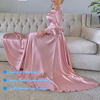 Islamic Ethnic Clothing Prayer Elegant Lace Up Long Sleeves Glitter ...