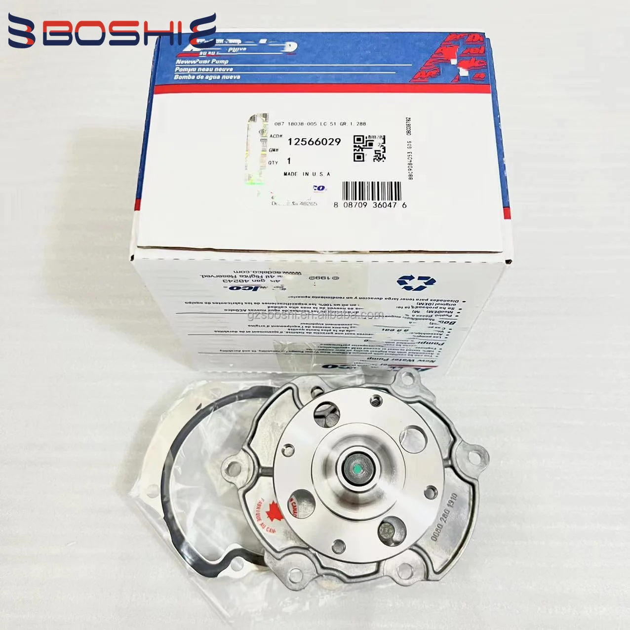 Auto Parts Car Parts Water Pump Water Pump Suitable For Buick 12566029 ...