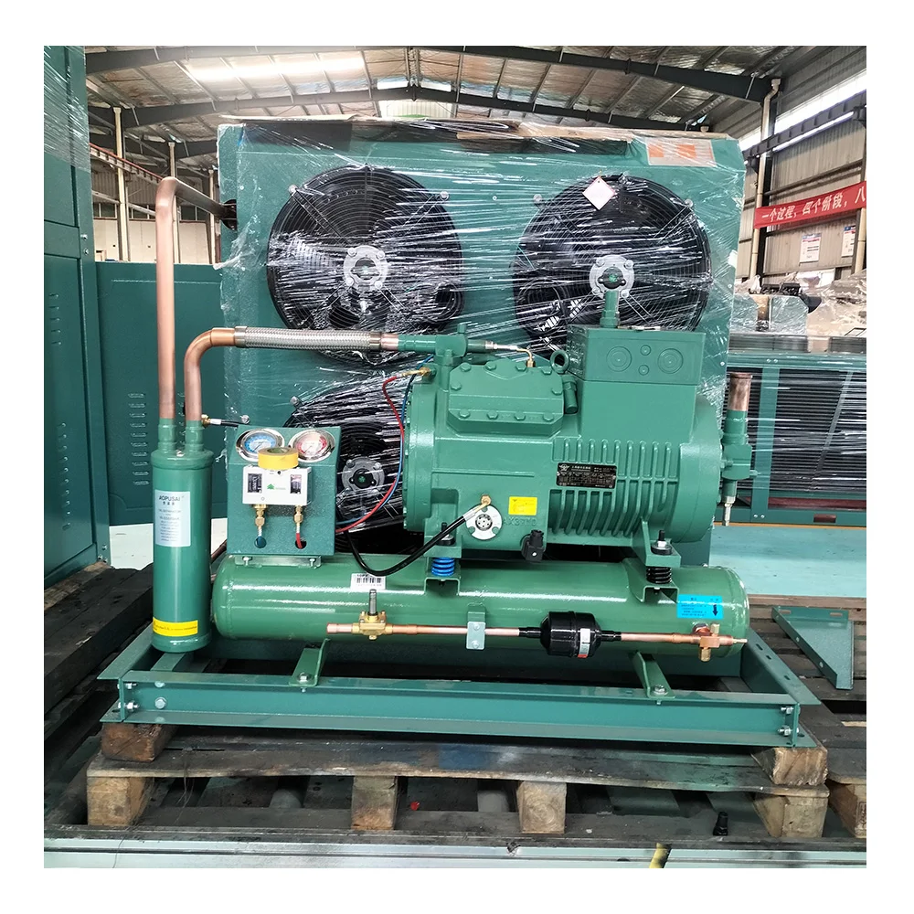 Bitzer and Emerson Compressor Freezer Condenser Unit Energy-Saving Cold ...
