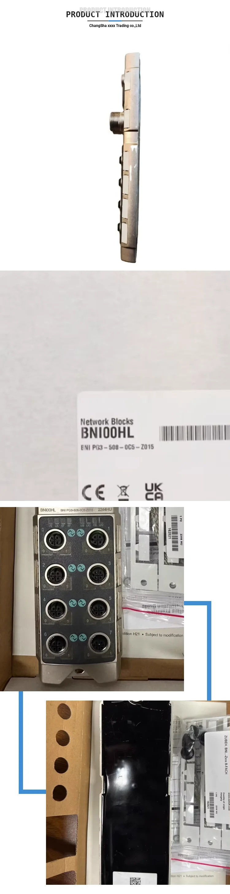 BNI00HL BNIPG3-508-0C5-Z015 Original New Communication Module Have ...