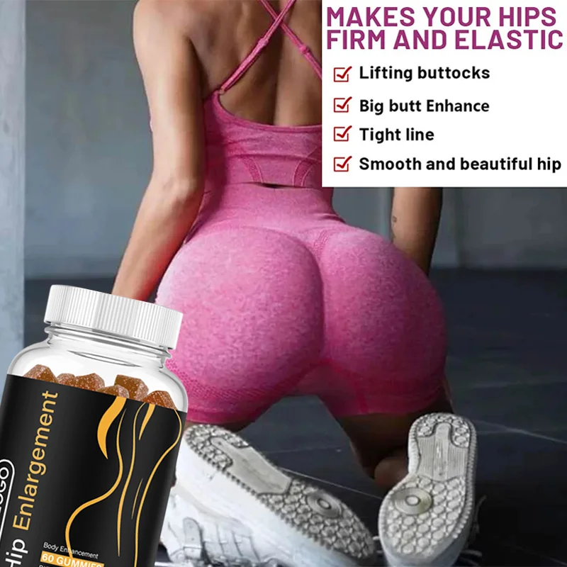 Prevate Label Hip Butt Enlargement Gummy BBL Booty Gummies