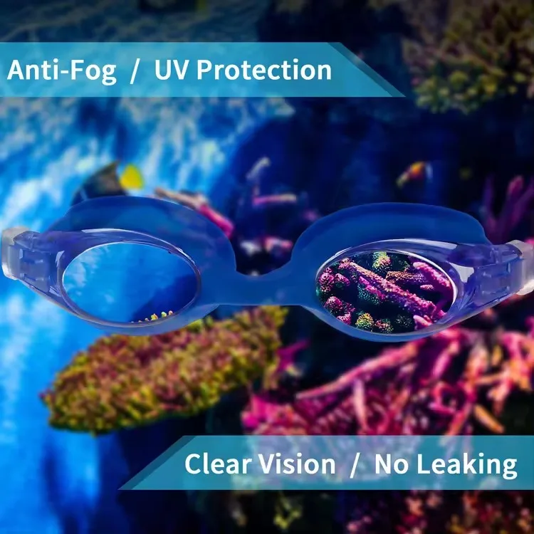 Professional UV Protection Custom Racing Silicone Swimming Goggles with ...