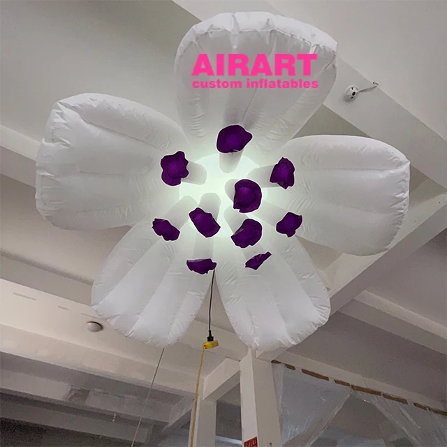 Giant Inflatable Lotus Floating on the Water - Durable & Colorful