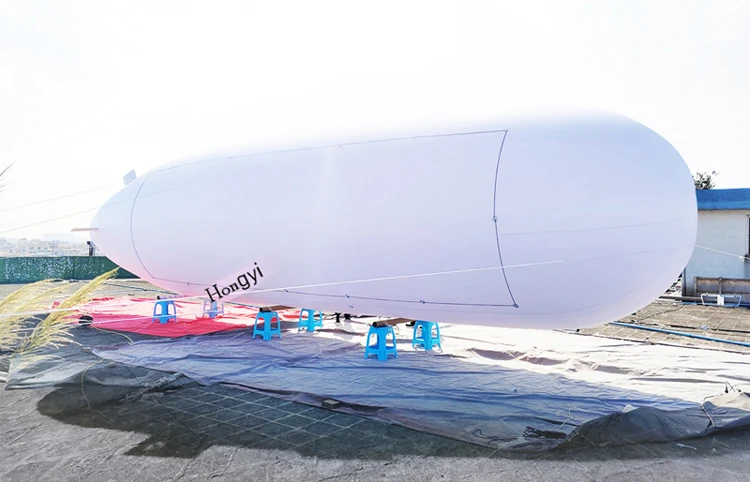 Advertising Remote Control Giant Inflatable Airship UAV RC Zeppelin Blimp