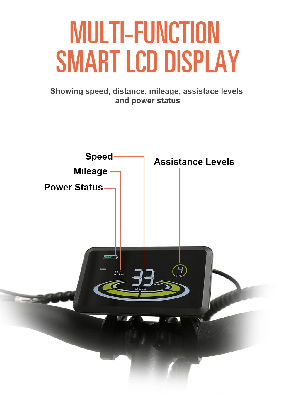 TXED Fat Bike Chopper - 500w Motorized Chopper Bicycle