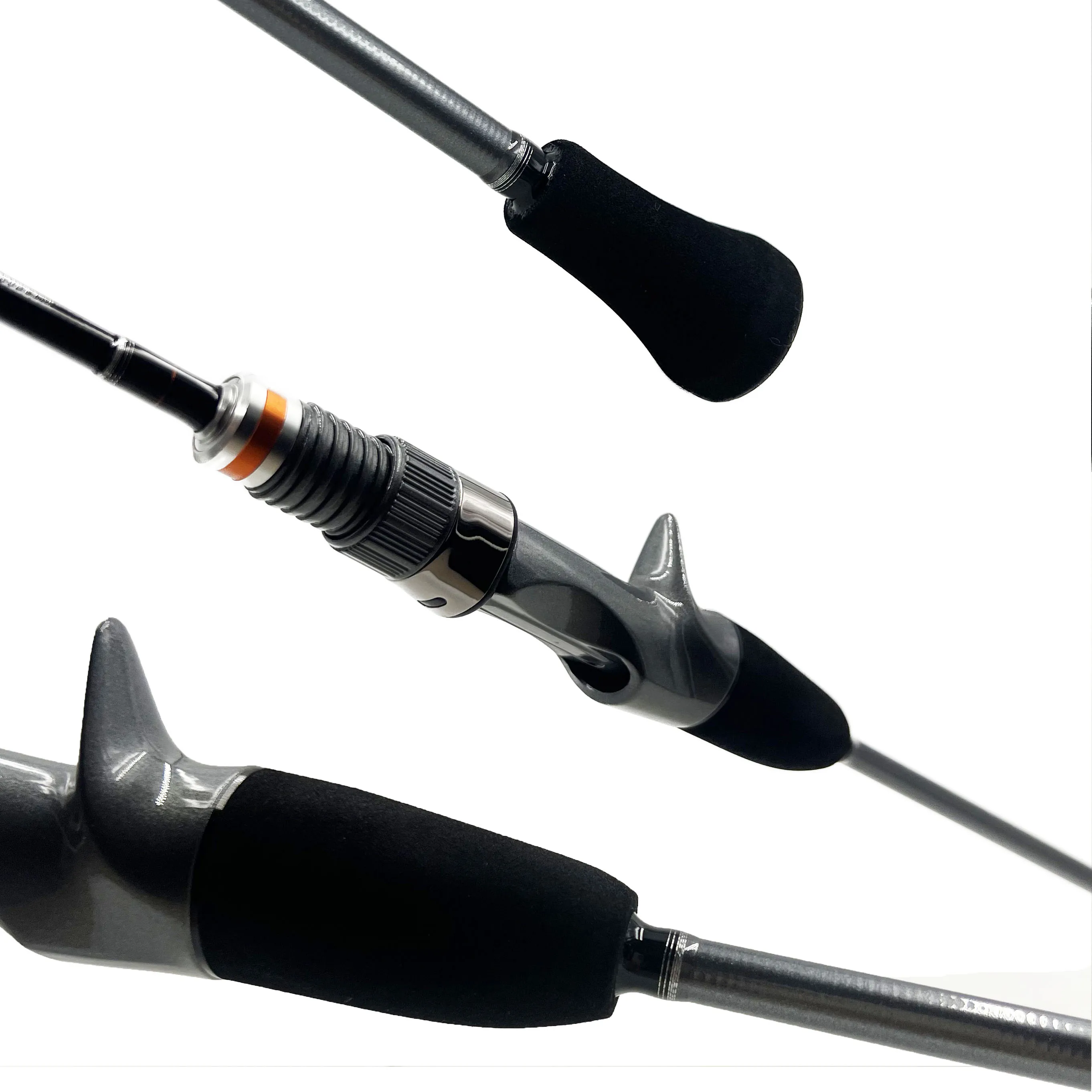 Alpha Squid Solid Fishing Casting Rod 1.45m 2 Section Fast Action Boat ...