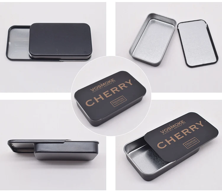 Custom Printed Logo High Quality Wholesale Tinplate Box