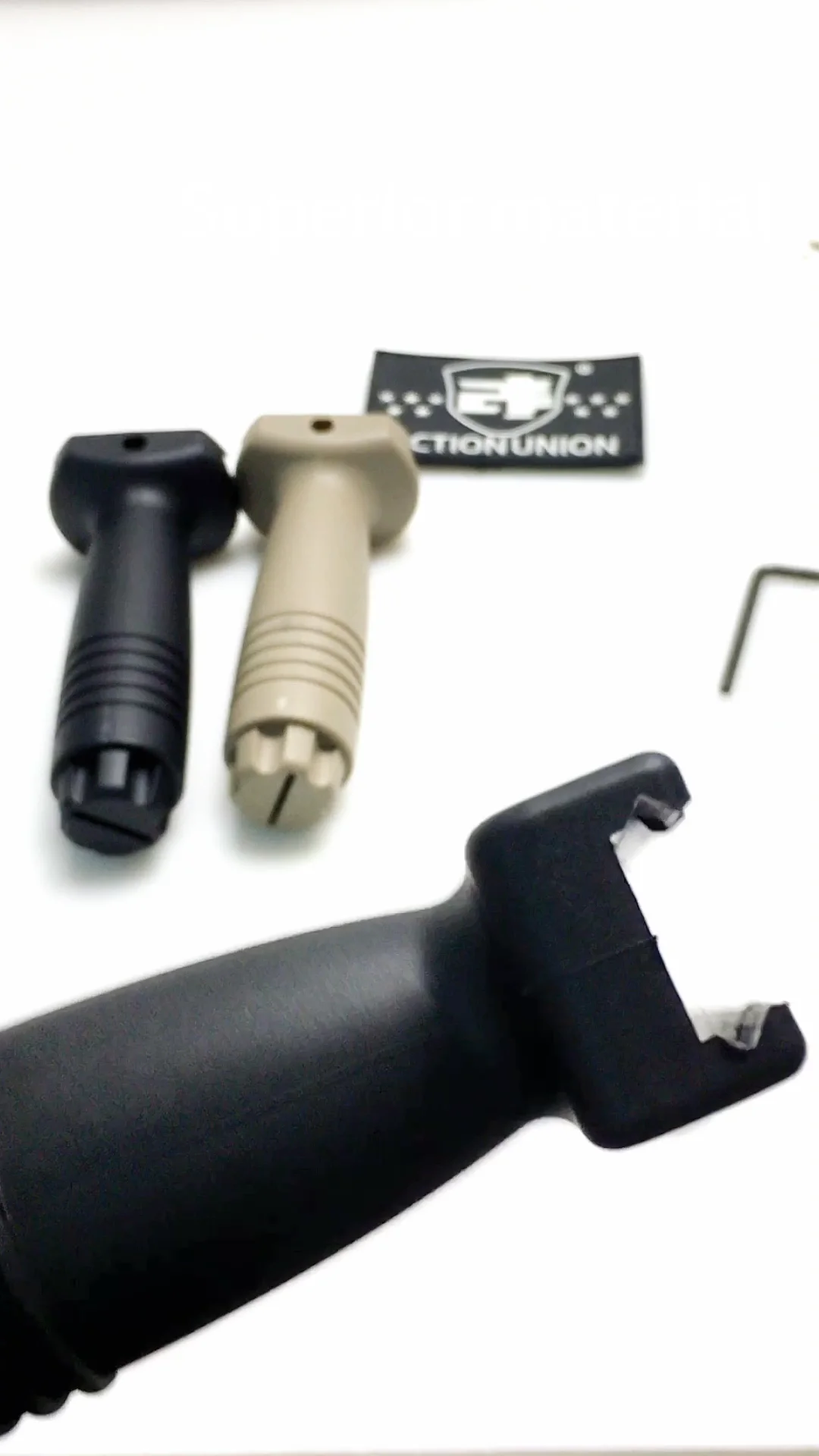 Tactical Rail Accessories Angled Triangle Fore Grip Vertical Hand Grip ...