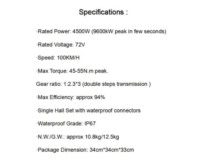 QS 138 3000W Mid Drive Motor - High Performance & Efficiency