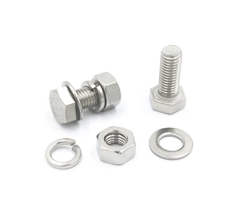 ISO 4014/ISO 4017 A325 Stainless Steel Metric Hex Head Screws Bolts