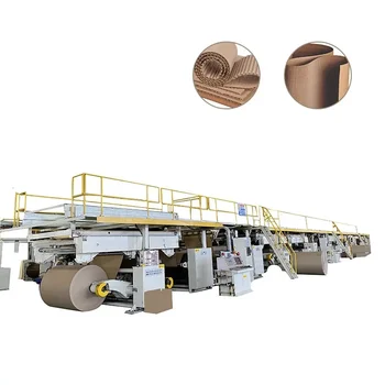 3layer Corrugated Cardboard Production Line/corrugated Paper Making ...