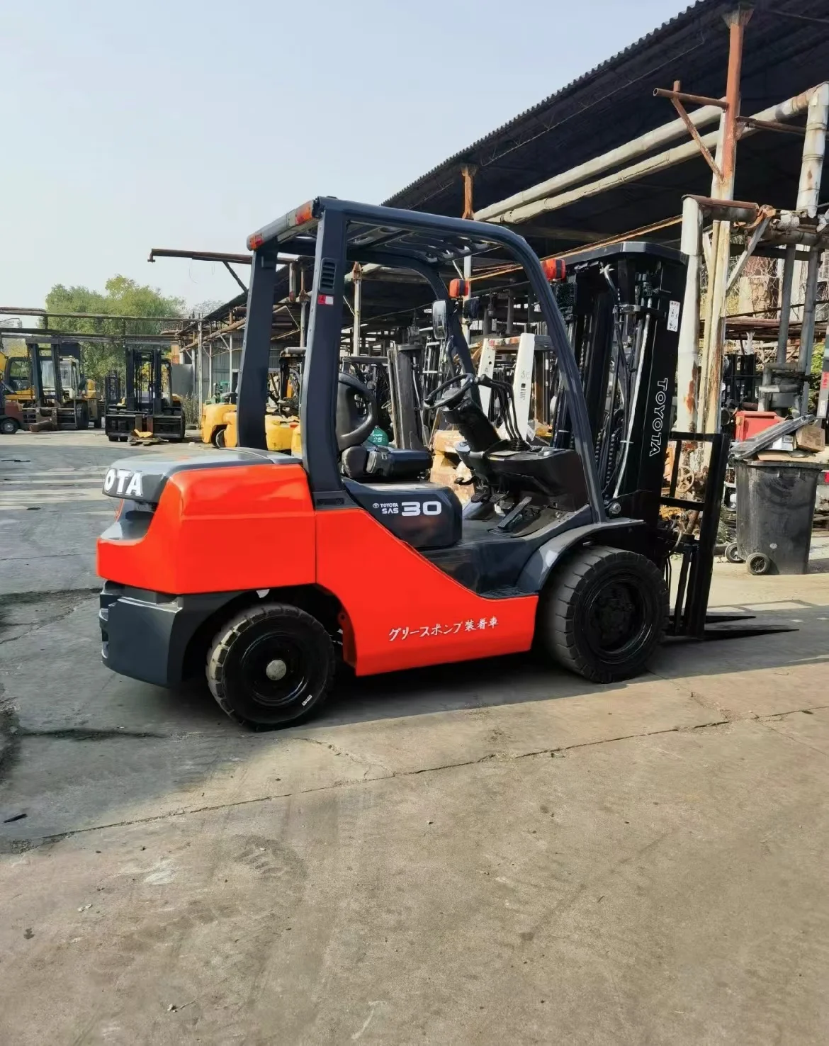 Japan Original Toyota 3ton Fd30 Used Forklift In Good Condition - Buy Toyota Forklift 30 3t ...