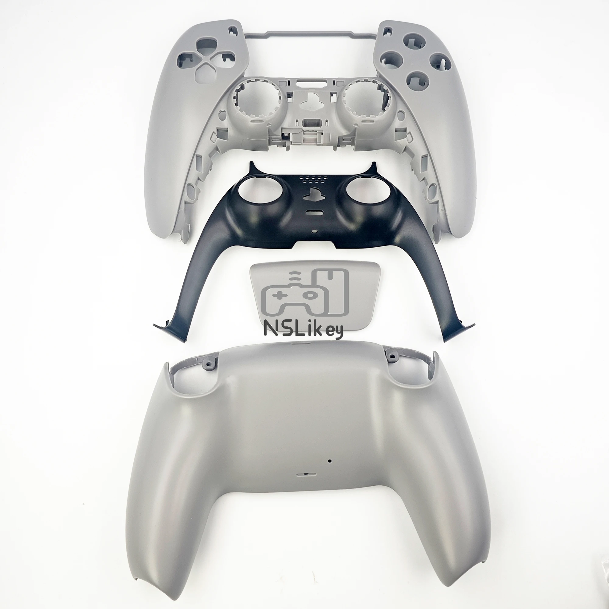 NSLikey PS5 Controller Shell Case Back Cover Replacement & Casing