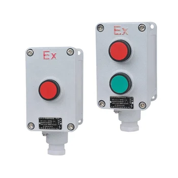 Explosion Proof Control Push Button Switch Signal Lamp Control Box Exe Exd Iia Iib Iic Dip - Buy ...