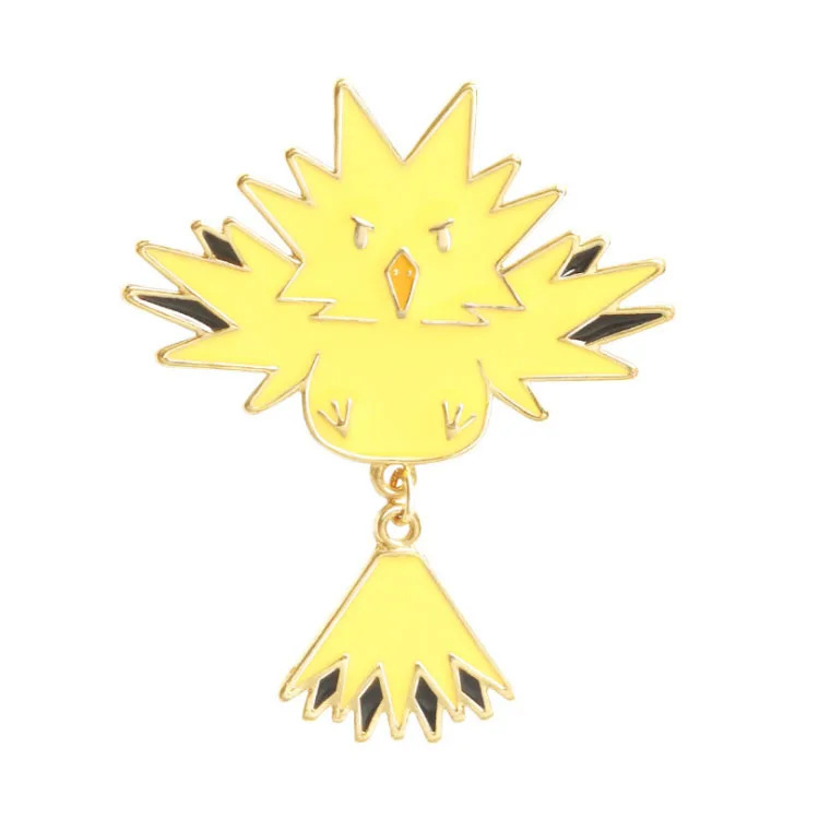 Manufacturer Personalized Phoenix Cuckoo Warbler Magpie Animals Bird Enamel Colar Pin Lapel Pin ...