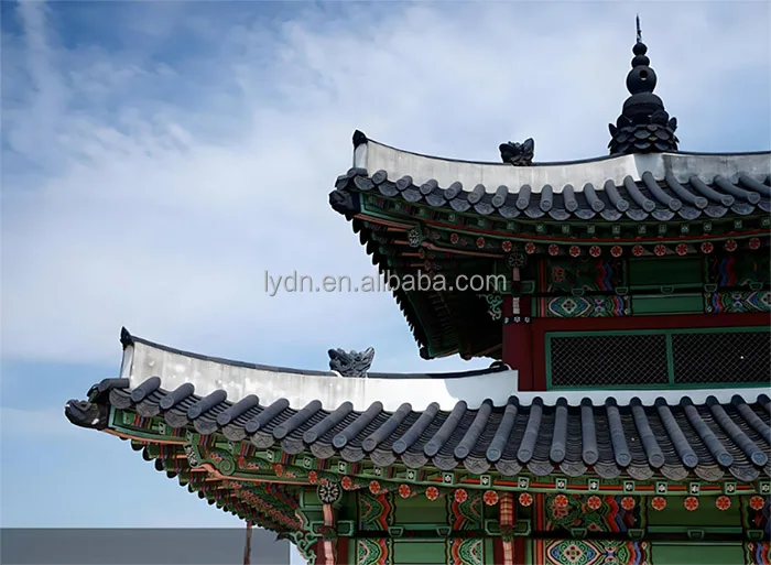 Korean Hanok Clay Roof Tiles - Durable, Heat Resistant, & Waterproof ...