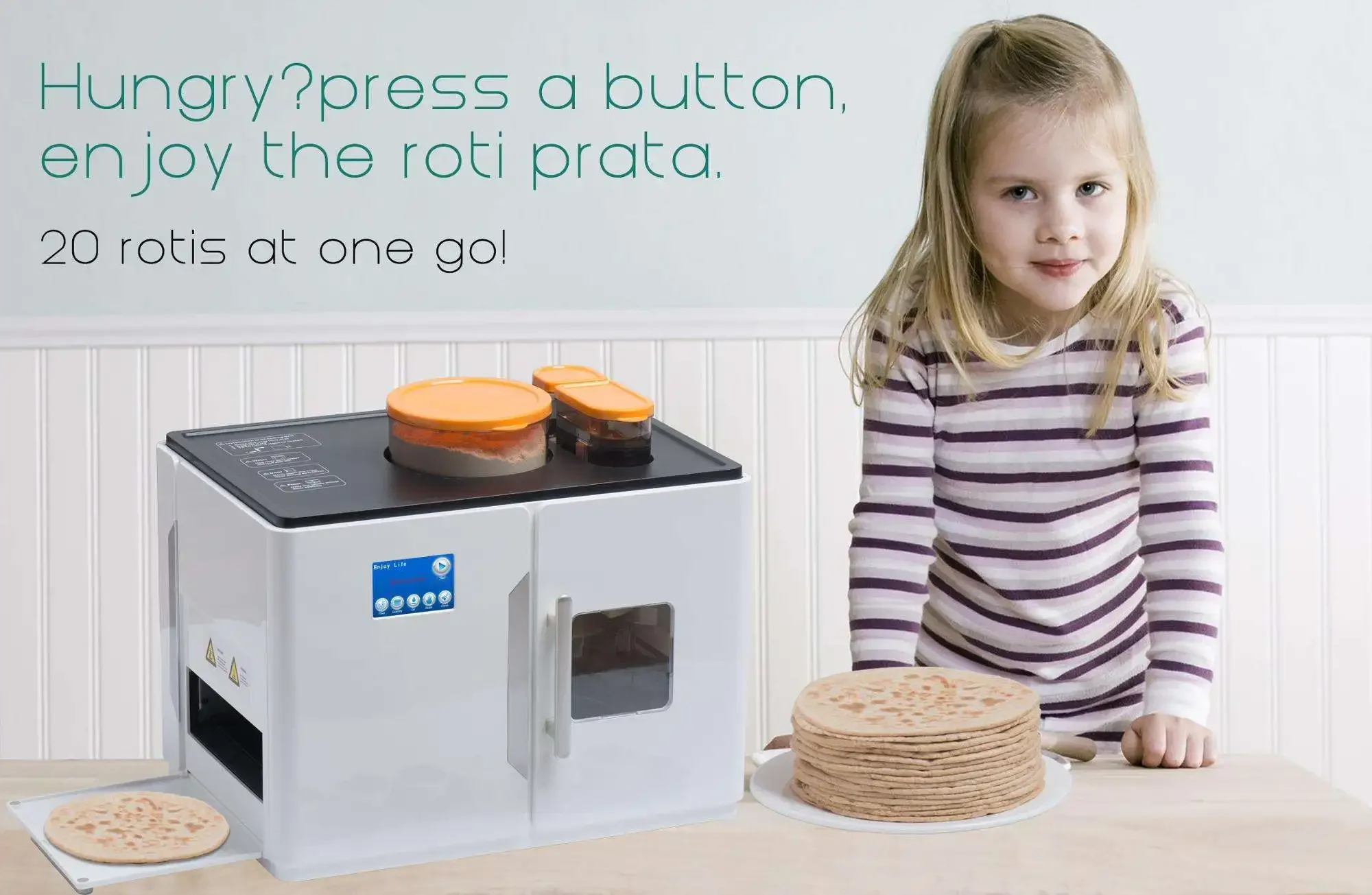 Household Fully Automatic Roti Maker Rotimatic Home Use Grain Product ...