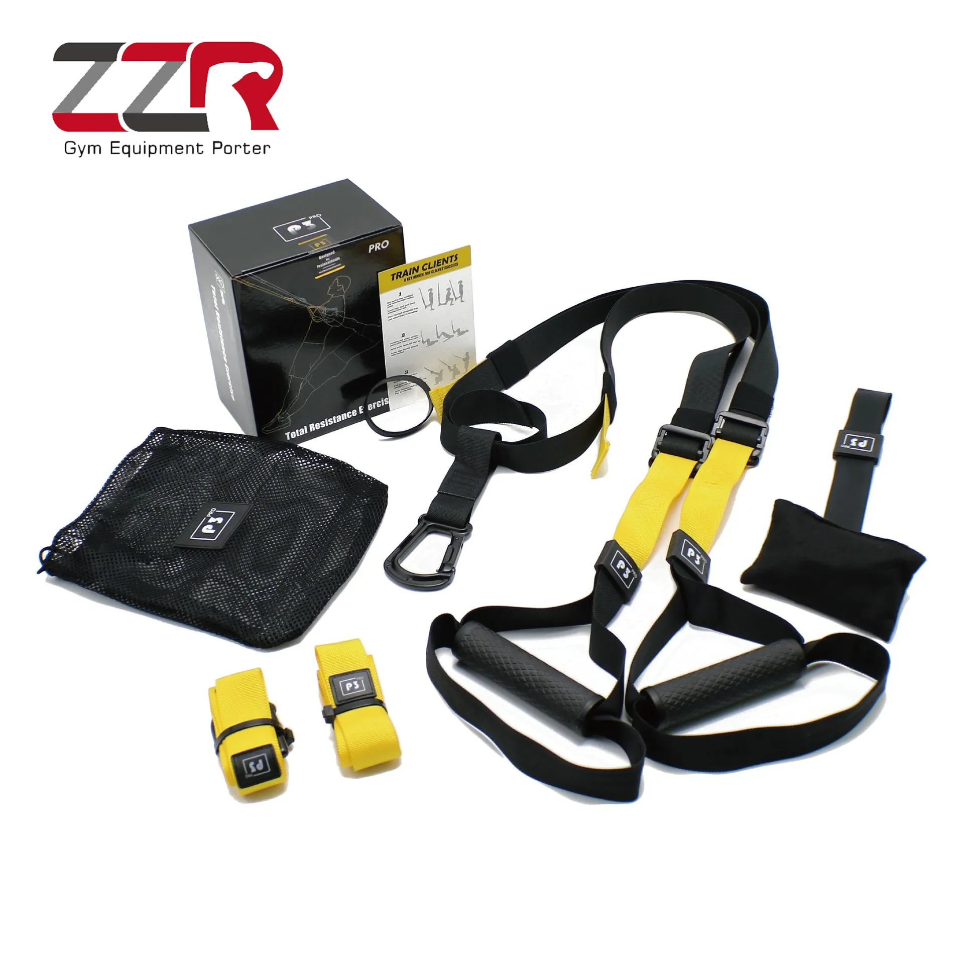 Professional Commercial High Quality Gym Accessories Trx Sets For Body ...