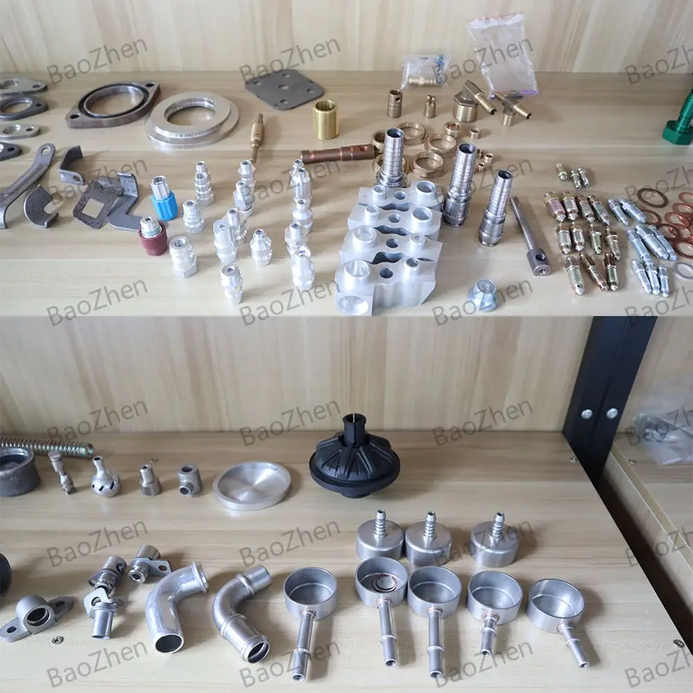 Factory 5 Axis Custom Processing Stamping Milling Turning Parts Service Aluminum Brass Stainless ...