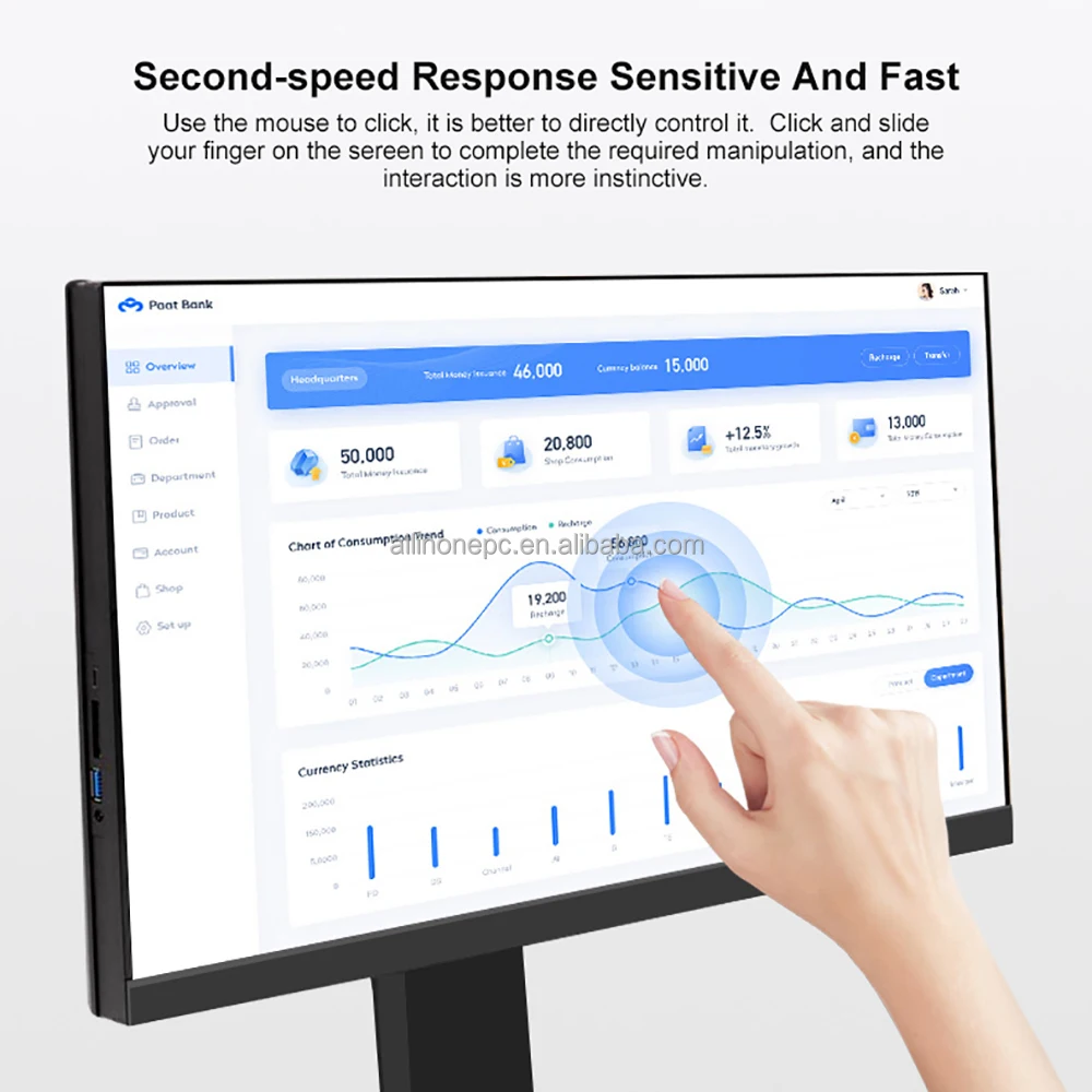 Gaming All in One Pc System Unit 23.8inch Complete Full Set Desktop ...