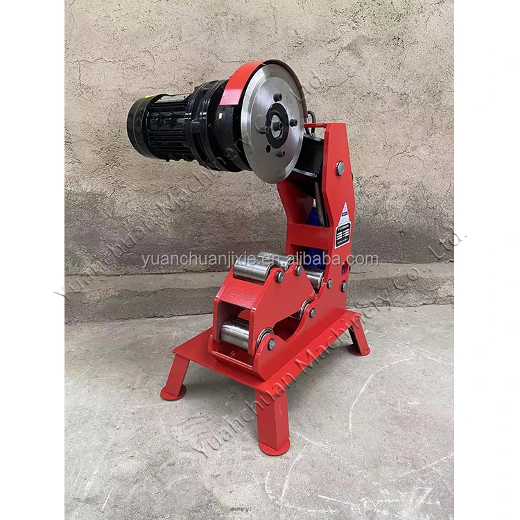 50-219 Electric Hydraulic Pipe Cutting Machine Fire Pipe Galvanized ...