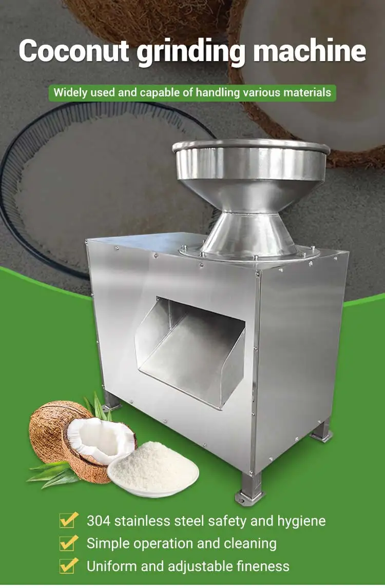 How to Grate Coconut Efficiently with Our Industrial Machine