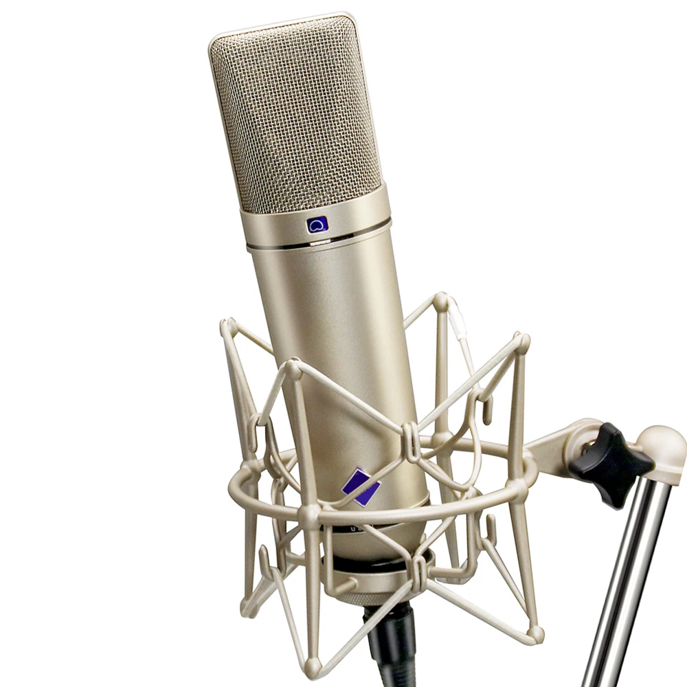 Ai 87 U Professional Studio Microphone Set for Recording & Broadcasting