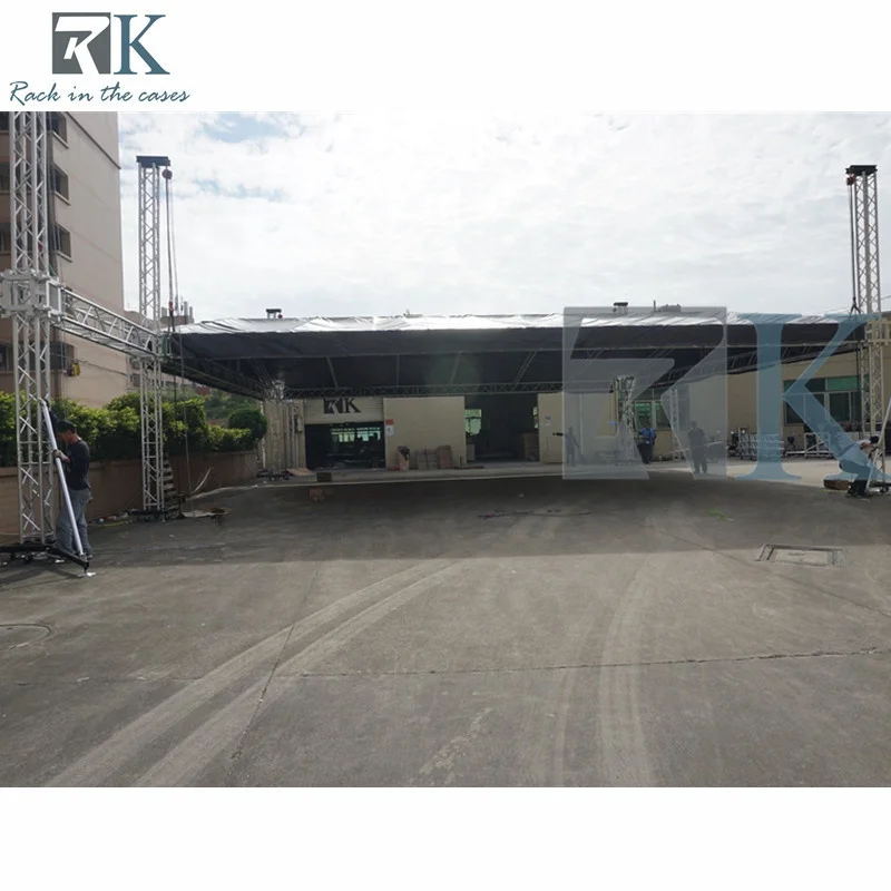 Heavy Loading Rigging Truss System Aluminum Lighting Box Truss Display ...