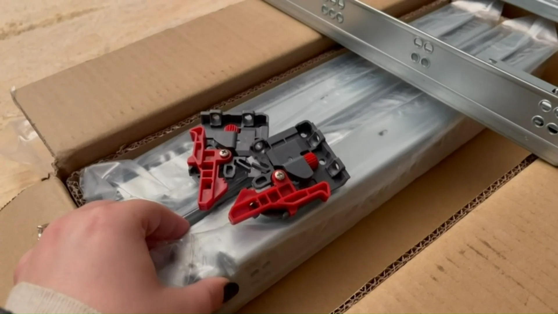 Hoone Rieles Push To Open Soft Close Under Mount Drawer Slide Rail ...