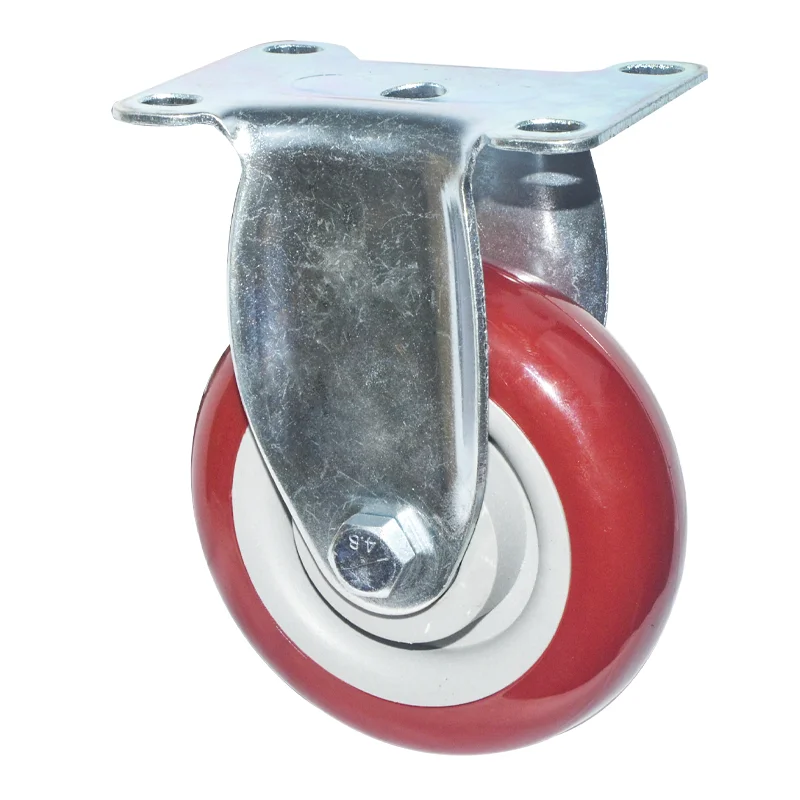 Medium Duty 75 mm 100 mm 125 mm 3inch 4inch 5inch Red Pvc Pu Industrial ...