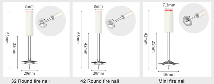 90 Degree L Shape Ceiling Integrated Framing Nails Shooting Nail For ...