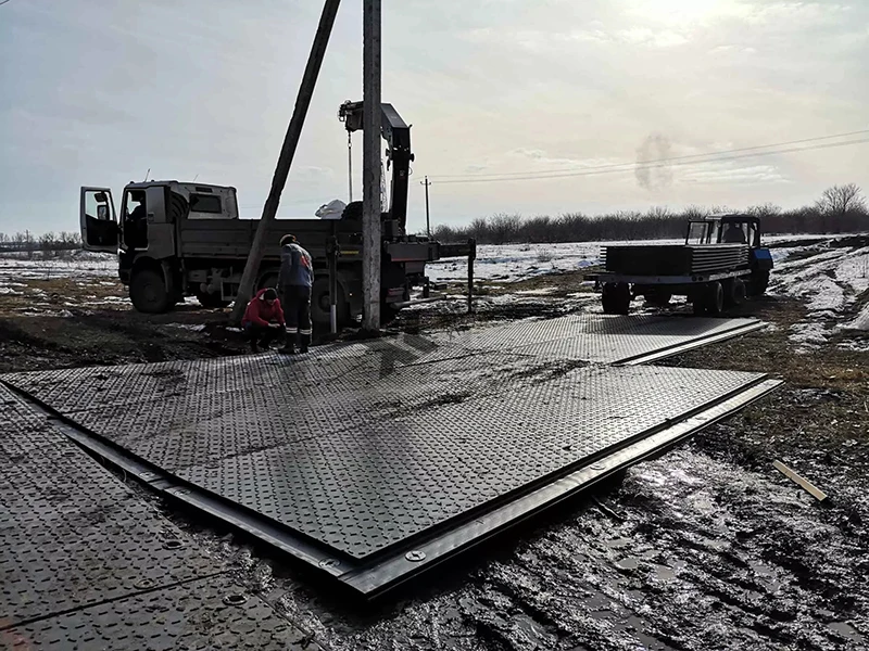 Interlocking Heavy Duty Excavator Ground Mat - Anti-slip