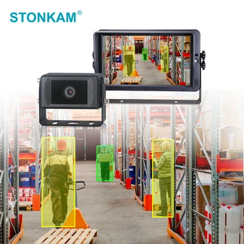 Stonkam Ai-powered Forklift Camera System Ip69k Identifies Pedestrians ...