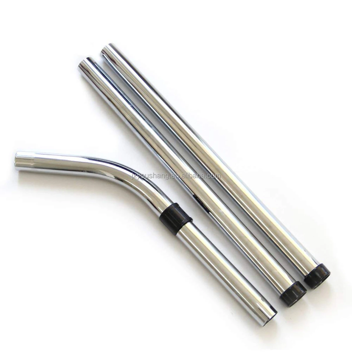 32mm Chrome Plated Vacuum Cleaner Tube Set - Durable & Versatile