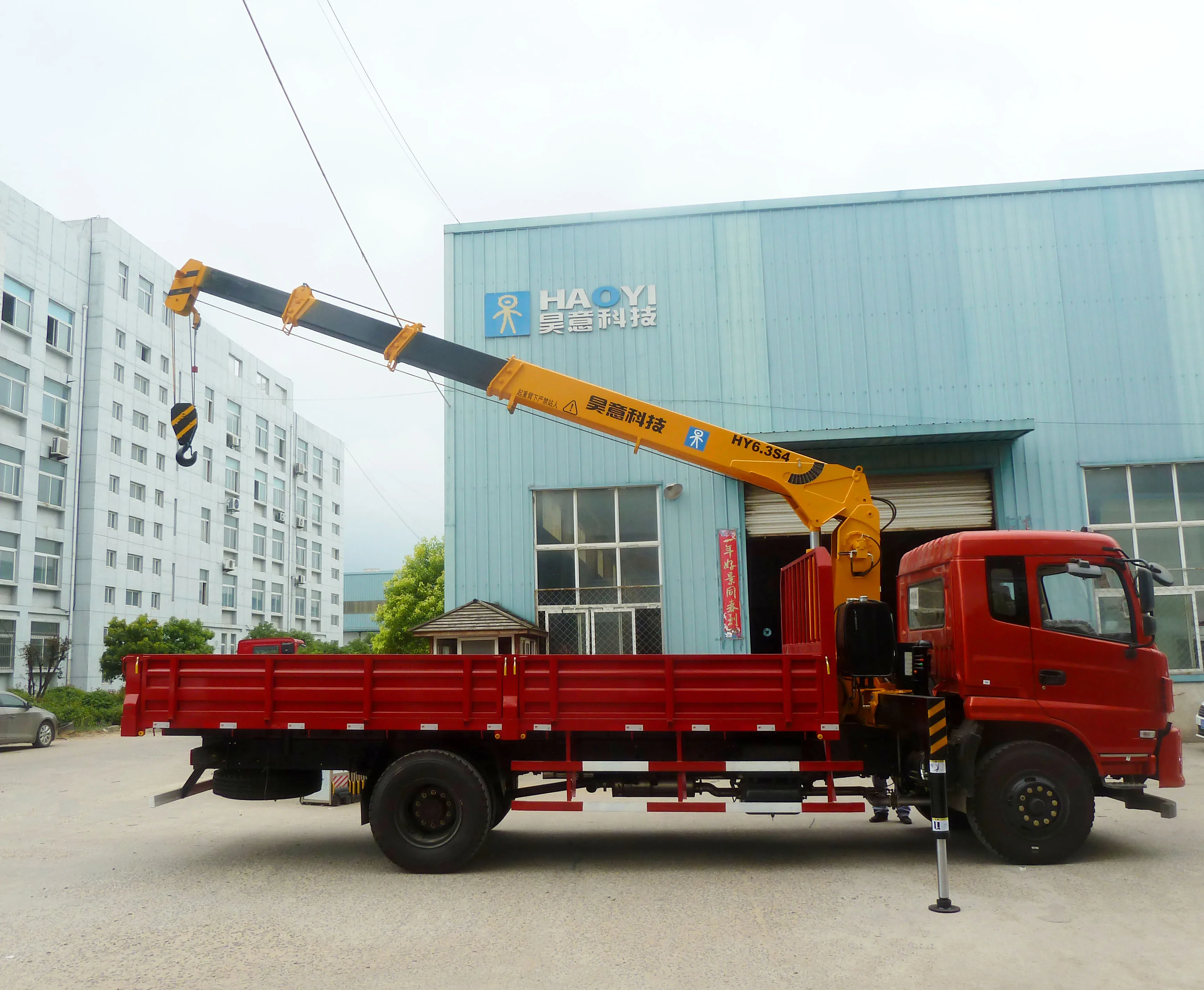 HAOYI HY6.3S3 Crane - 6T Hydraulic Mobile Crane for Sale