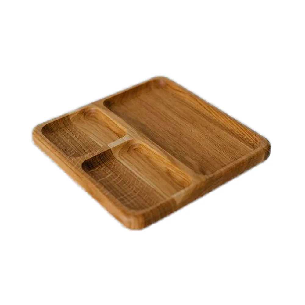 Multifunction Solid Wood Tray Rectangular Wood Dry Fruit Tea Food Tray ...