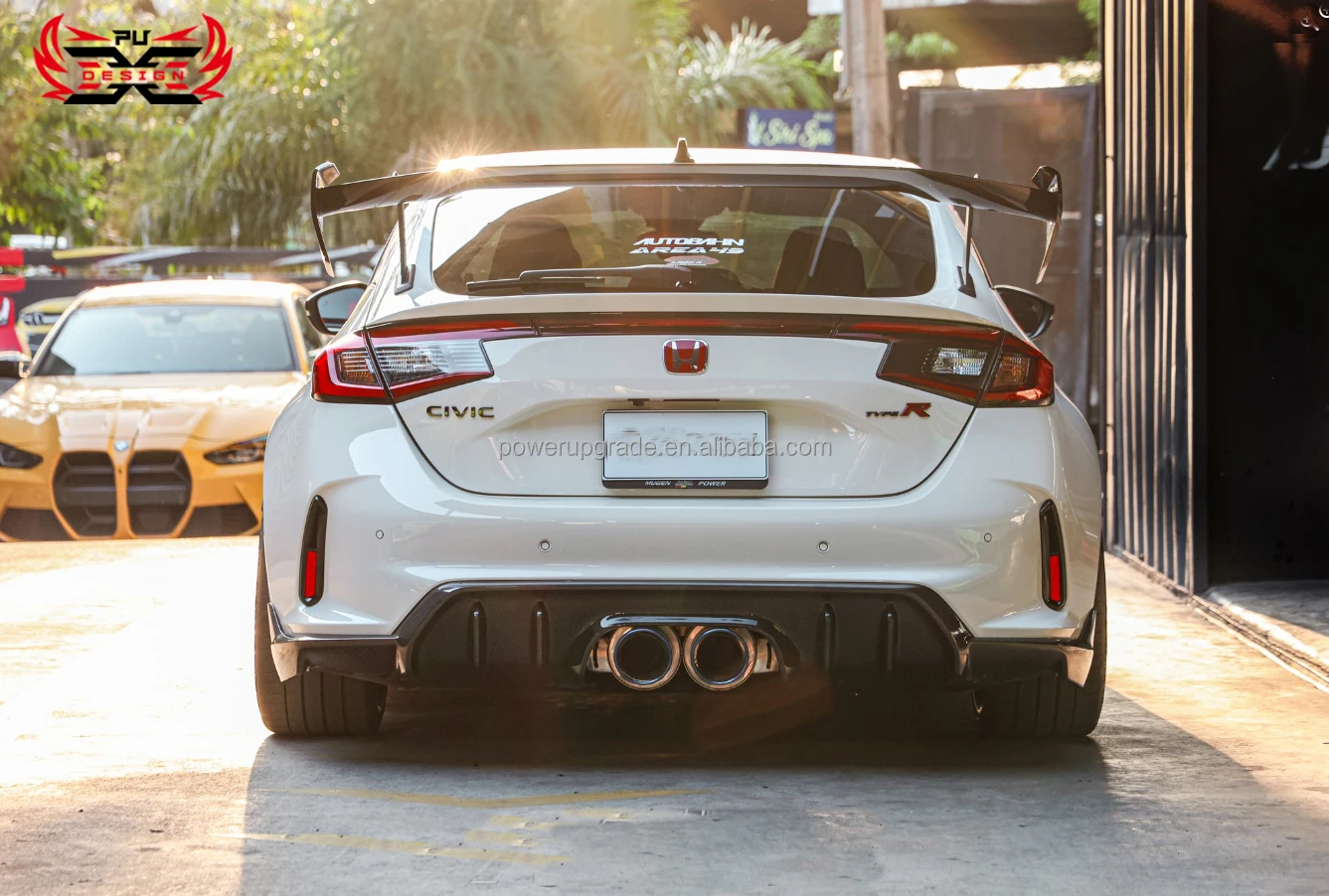 Dry Carbon Rear Spoiler for Honda Civic FL5 Type R Upgrade